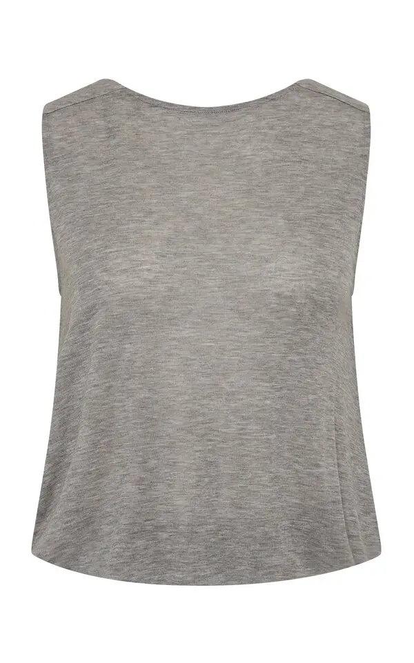 ST. AGNI Tissue Jersey Lyocell Top
