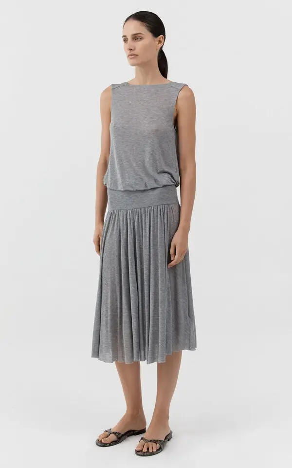 ST. AGNI Tissue Jersey Lyocell Top