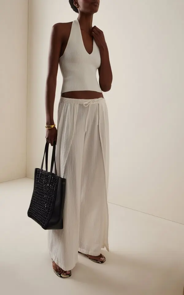 DL1961 Palazzo Relaxed Cotton Pant