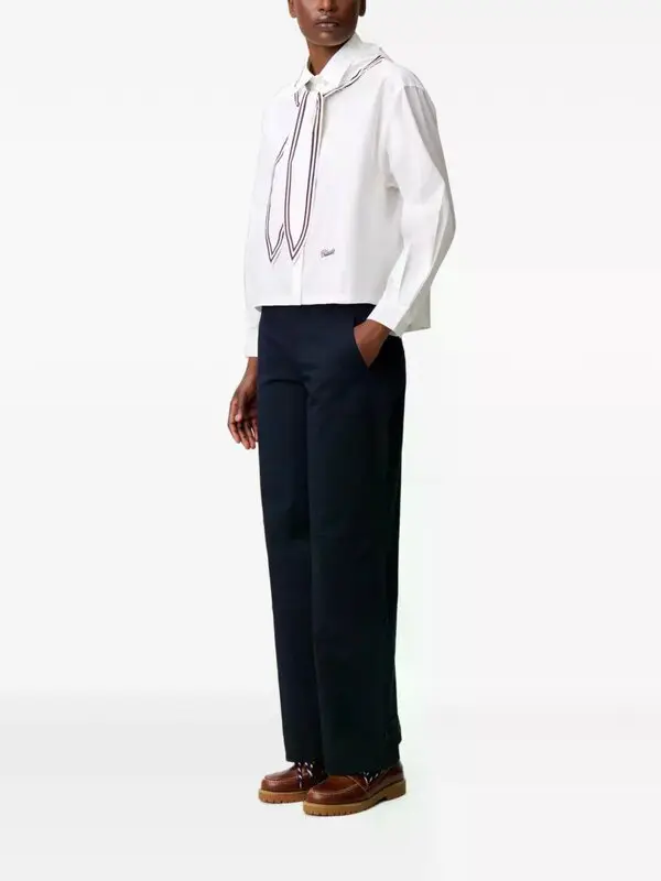 Claudie Pierlot Cotton Poplin Shirt