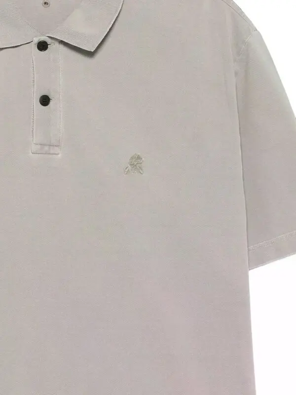 Premiata Logo-embroidered Short-sleeve Polo Shirt