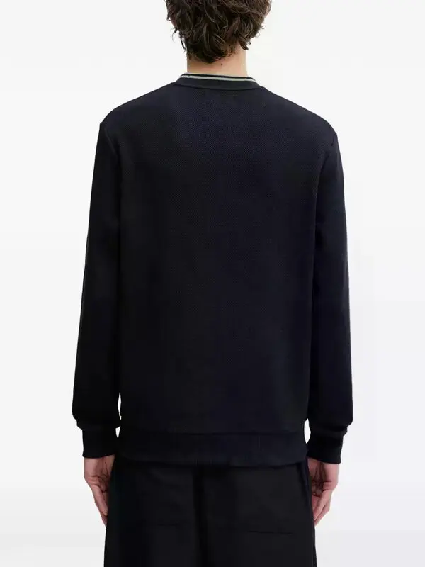 Fred Perry Twin-tipped Piqué Cardigan