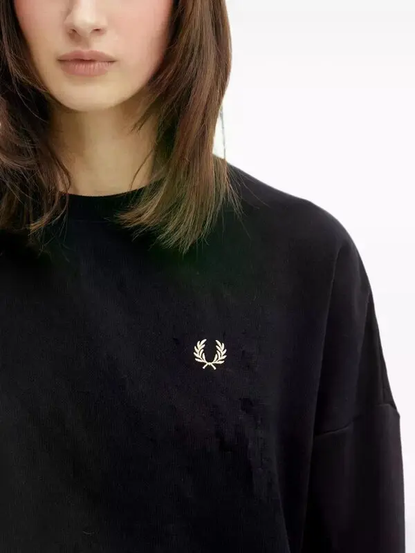 Fred Perry Embroidered Logo Sweatshirt