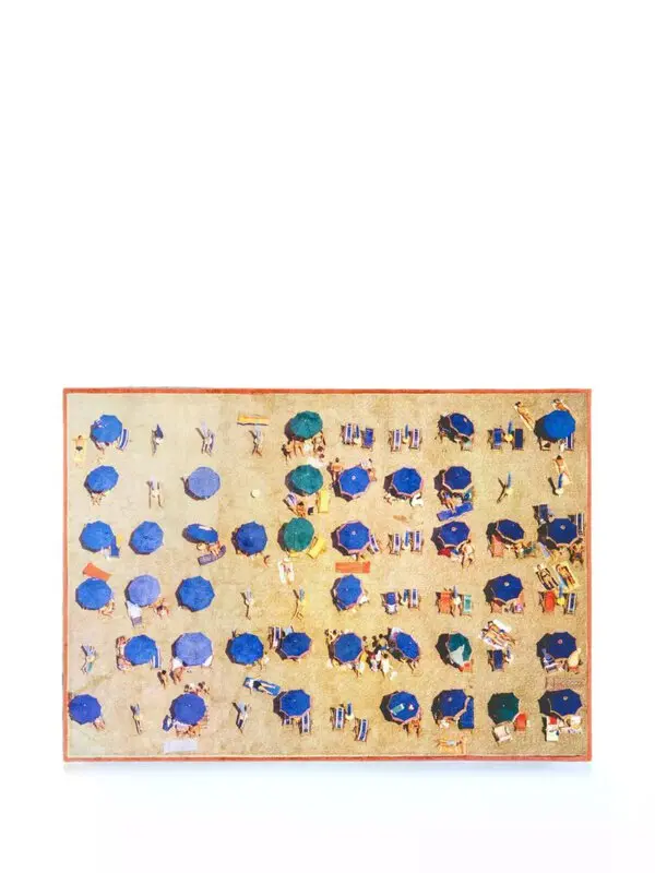 SELETTI X ©gg Holiday At The Seaside Rug - Neutrals