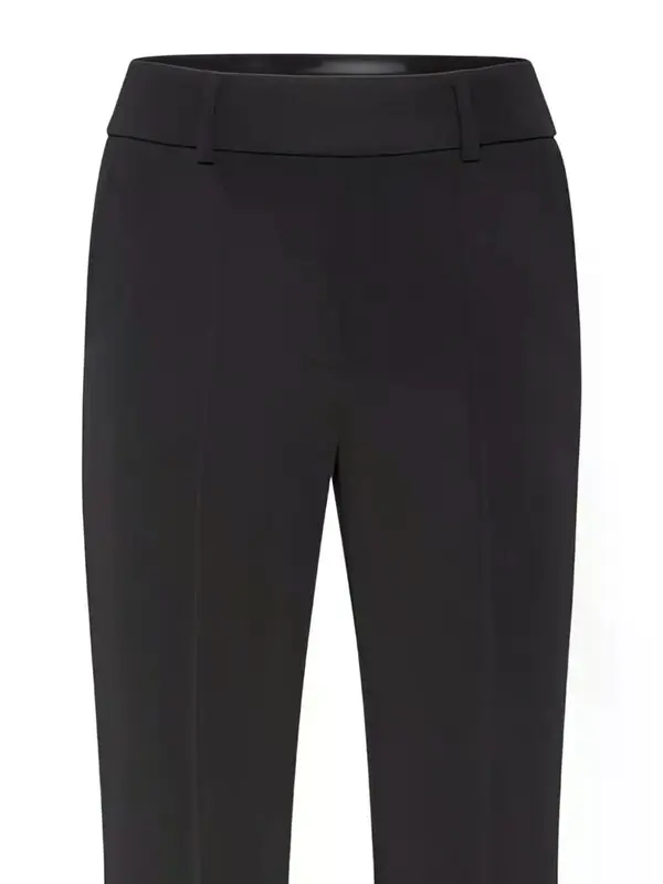 CAMBIO Francoise Flared Trousers - Black