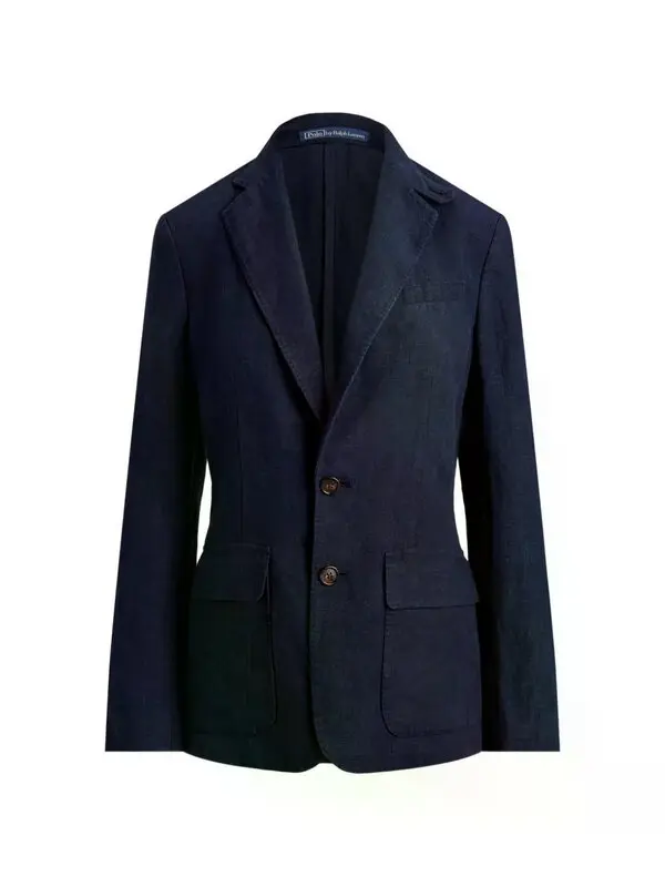 Polo Ralph Lauren Single-breasted Linen Blazer