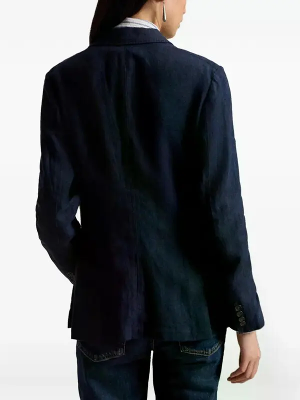 Polo Ralph Lauren Single-breasted Linen Blazer