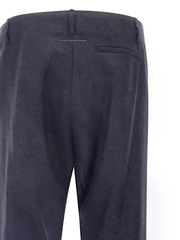 MAISON MARGIELA Fringed Wool Trousers