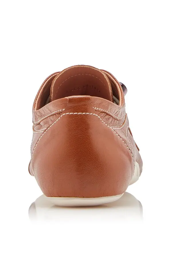 Dries Van Noten Leather Ballerina Sneakers