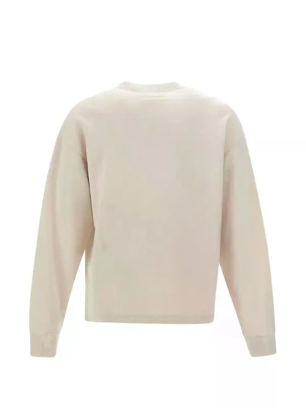 MAISON MARGIELA Logo Print Cotton Sweatshirt