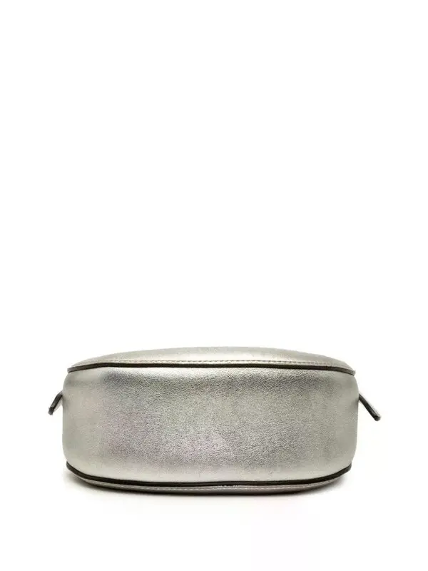 Chloé Small Metallic Leather Kiss Satchel