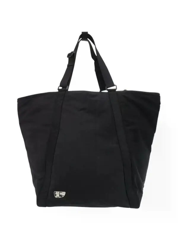 Burberry Nylon Shield Field Tote Bag - Black