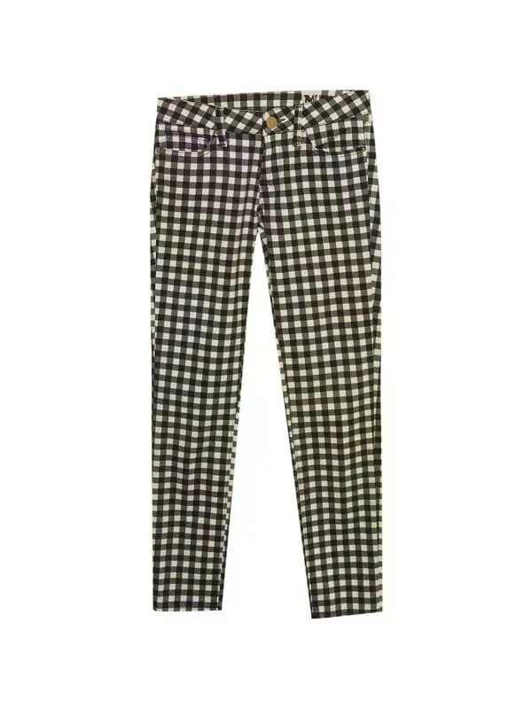 Missoni Plaid Low-rise Trousers - Black