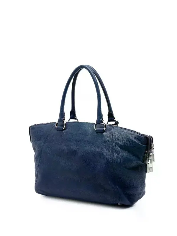 Prada Vitello Daino Double Handle Satchel