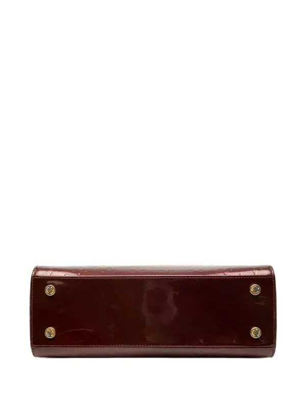 LOUIS VUITTON Monogram Vernis Brea Mm Satchel