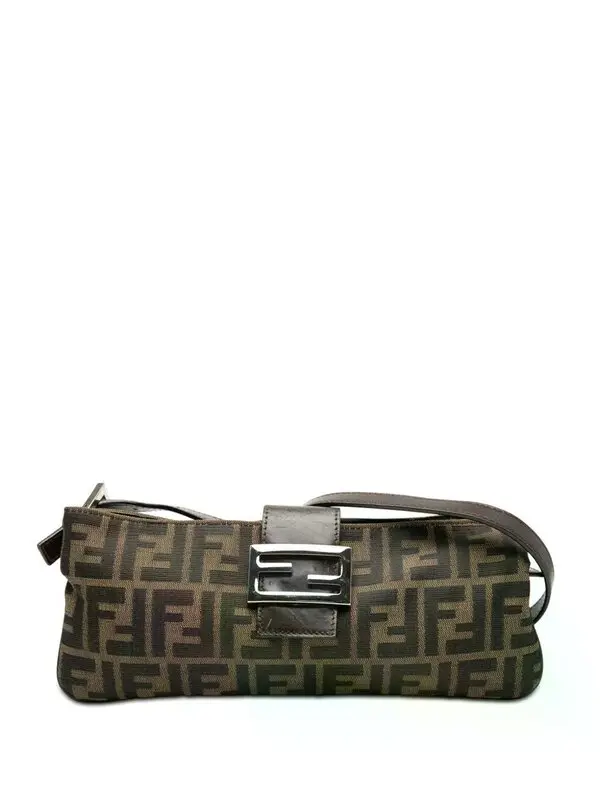 Fendi 20th Century Zucca Canvas Shoulder Bag - Brown