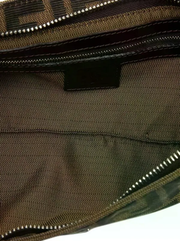 Fendi 20th Century Zucca Canvas Shoulder Bag