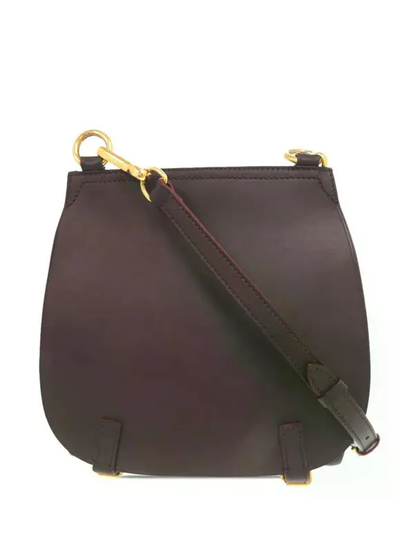 Burberry Leather Bridle Crossbody Bag