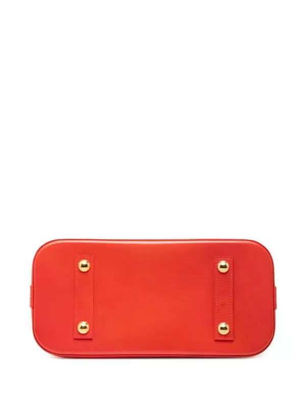 LOUIS VUITTON Monogram Vernis Alma Pm Satchel