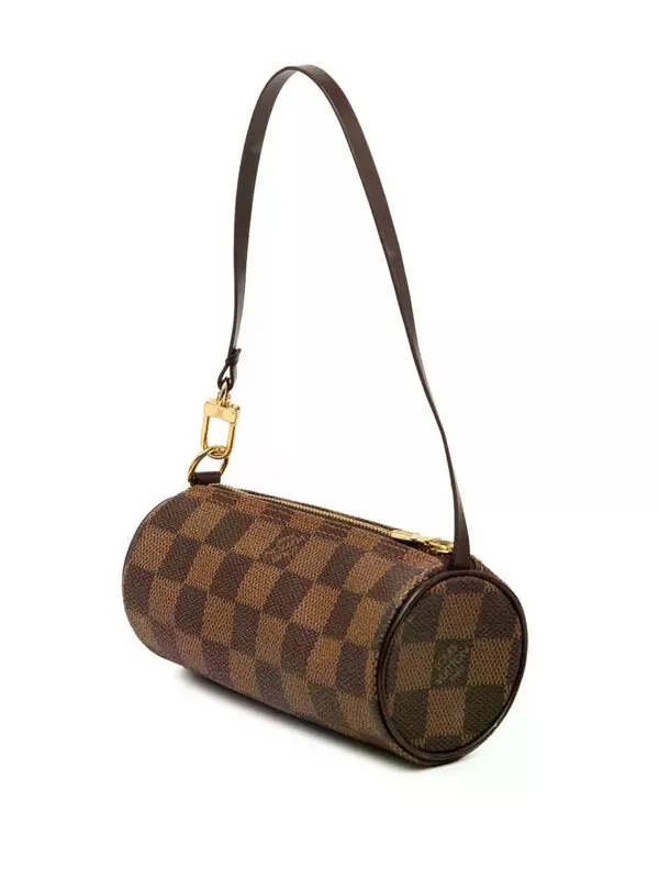 LOUIS VUITTON Damier Ebene Papillon Pochette Handbag