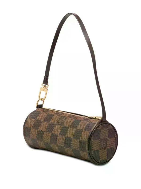 LOUIS VUITTON Damier Ebene Papillon Pochette Handbag