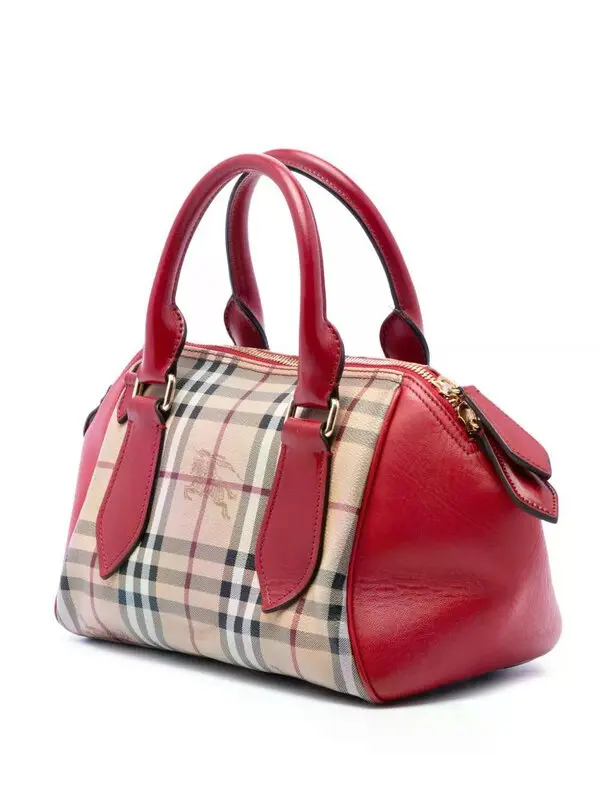 Burberry Haymarket Blaze Satchel