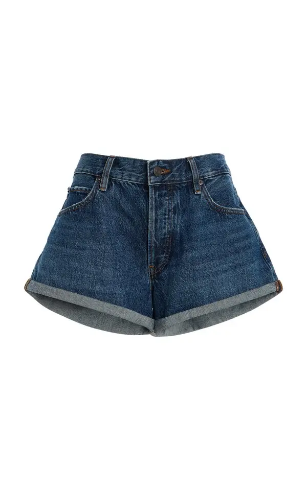 FRAME The Darling Denim Shorts - Medium Wash