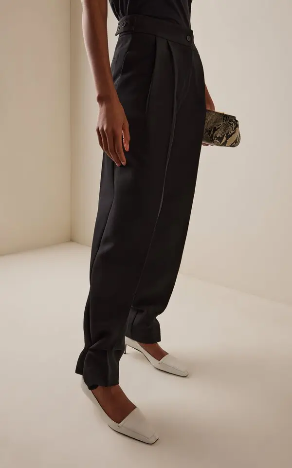 THE FRANKIE SHOP Doyer Pleated Trousers
