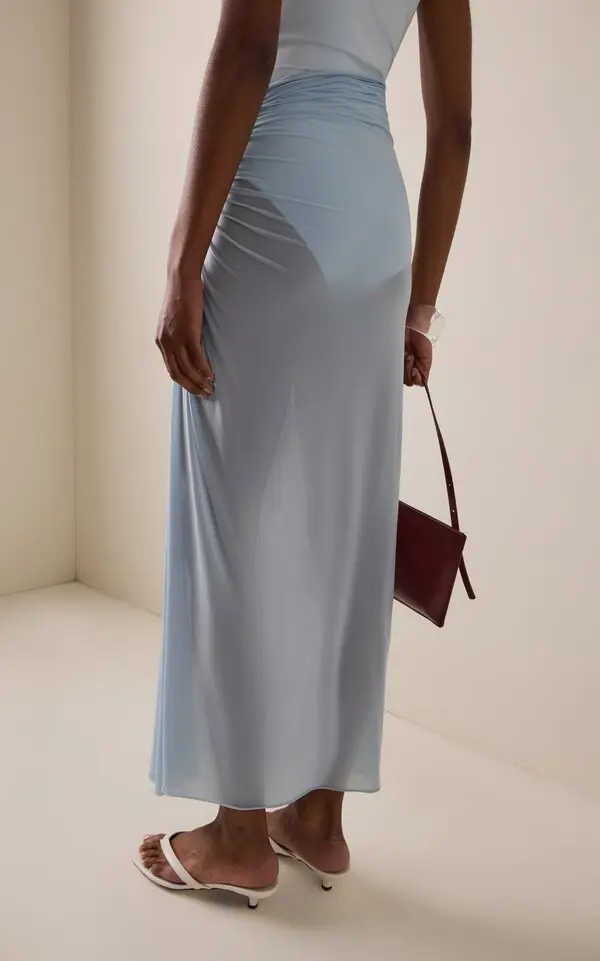 MAYGEL CORONEL Pollera Sarong Jersey Maxi Skirt