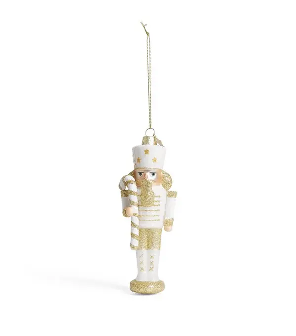 Harrods Glass Nutcracker Tree Decoration