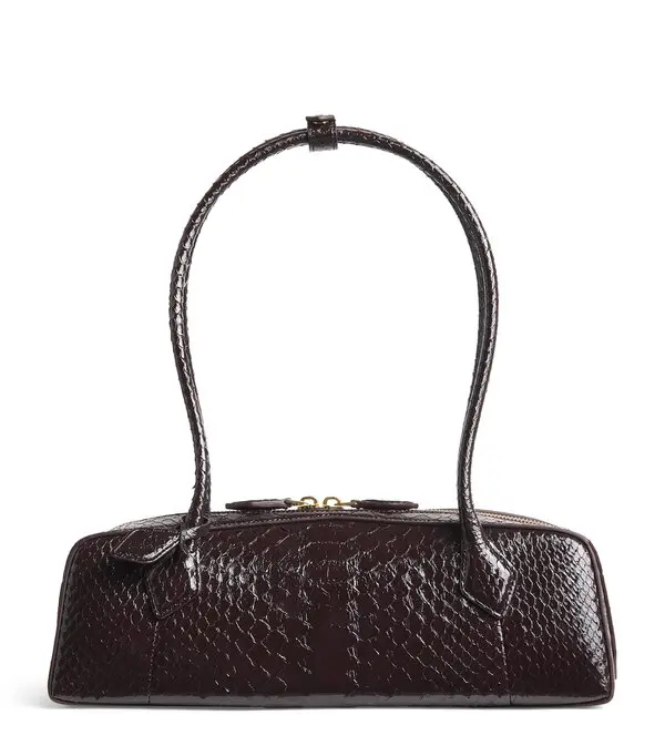 Alaïa Le Teckel Shoulder Bag - Brown