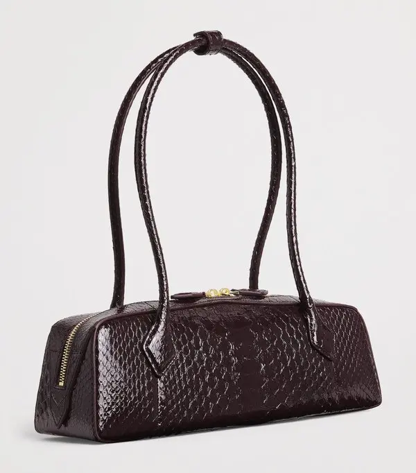 Alaïa Le Teckel Shoulder Bag - Brown