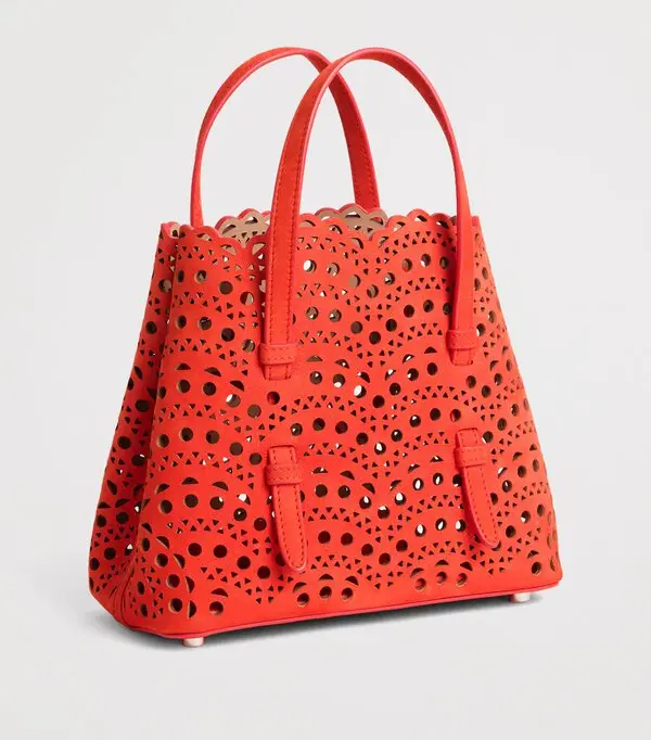 Alaïa Le Mina Tote Bag - Red