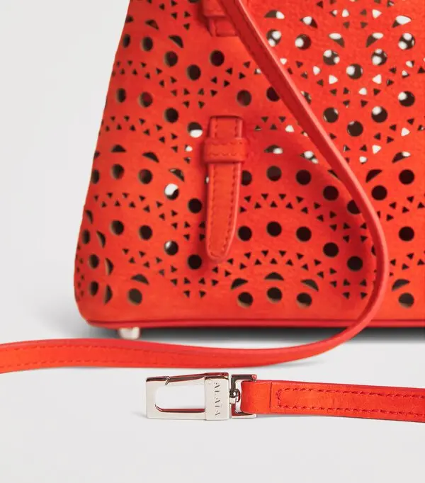 Alaïa Le Mina Tote Bag - Red