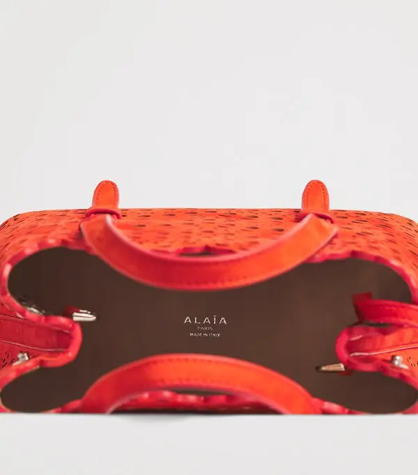 Alaïa Le Mina Tote Bag - Red