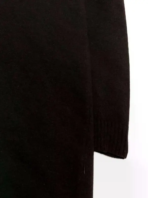 SERGIO MORETTI FIRENZE High-neck Knitted Mini Dress