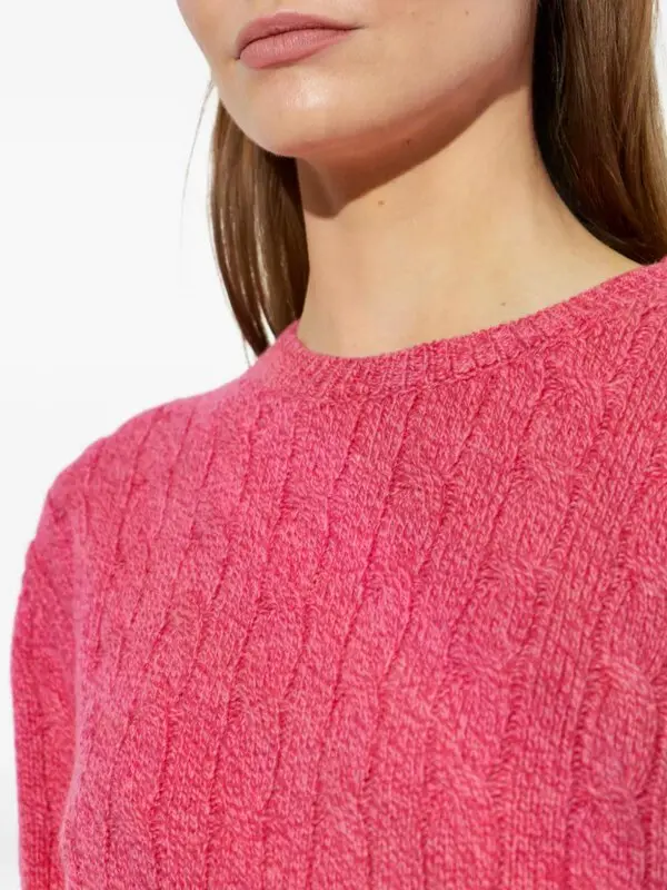 Valentino Garavani Cable Knit Wool Sweater