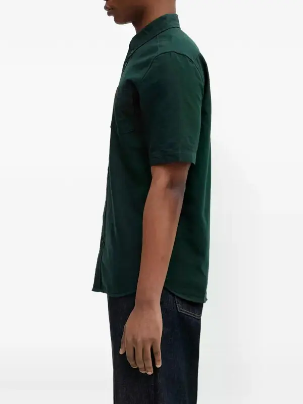 Fred Perry Logo-embroidered Short-sleeve Shirt