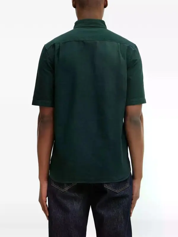 Fred Perry Logo-embroidered Short-sleeve Shirt