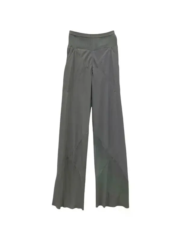 Rick Owens Paneled Wide-leg Trousers - Grey