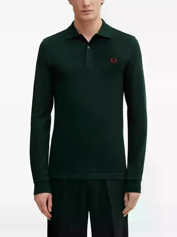 Fred Perry Long-sleeve Polo Shirt - Green