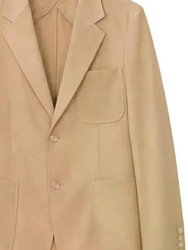 SANDERLAK Patch-pocket Single-breasted Blazer