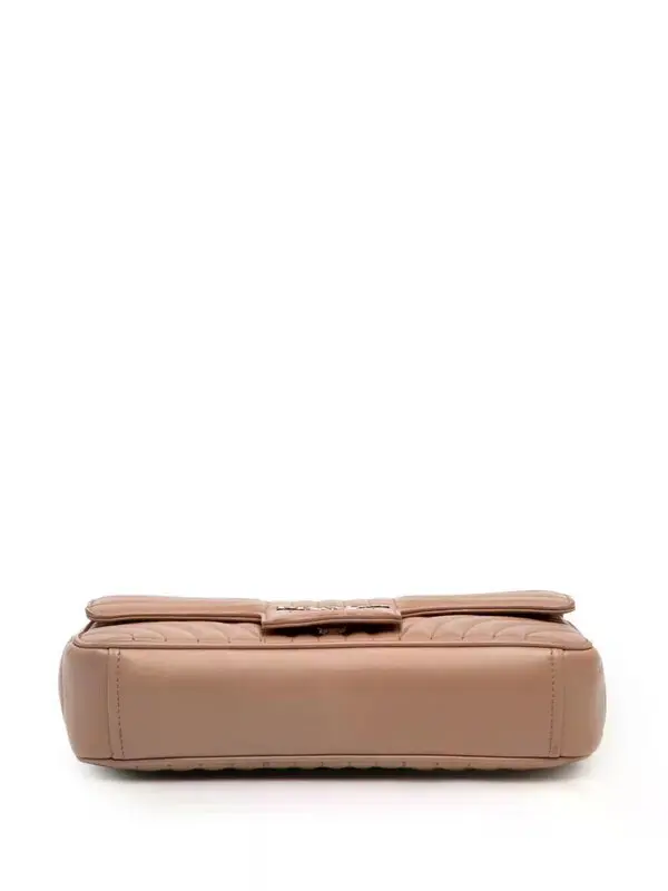 Prada Soft Calf Impunture Diagramme Crossbody Bag