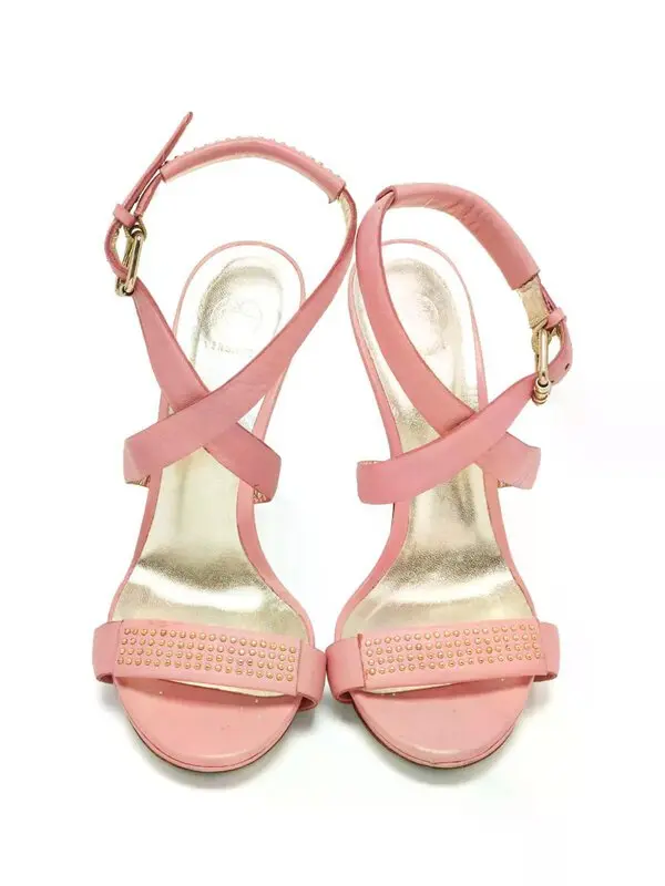Versace Embellished Stud Sandals