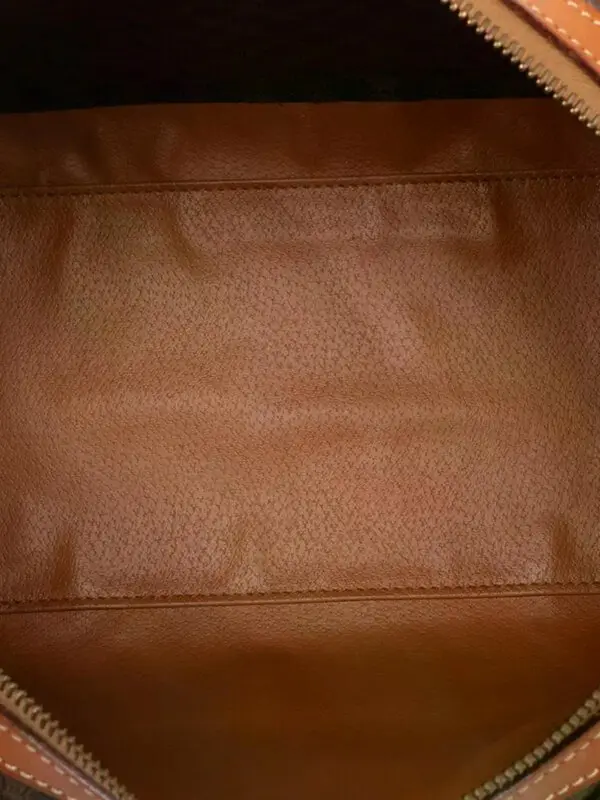 Celine Macadam Coated Canvas Boston Bag