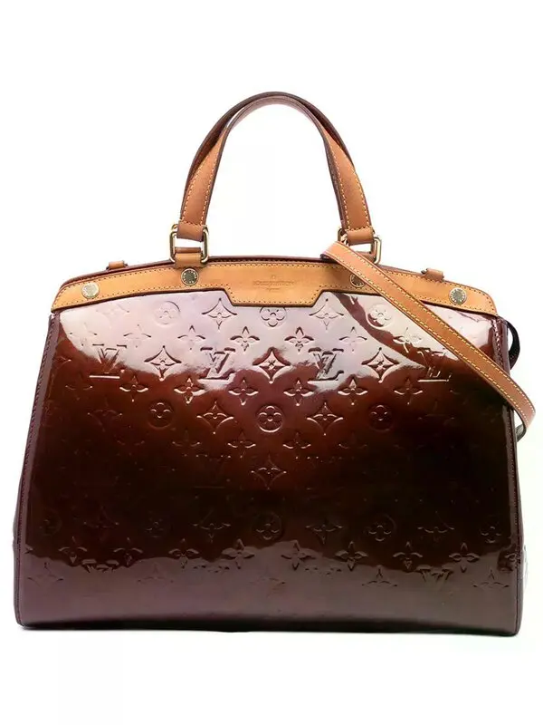 LOUIS VUITTON Monogram Vernis Brea Gm Satchel