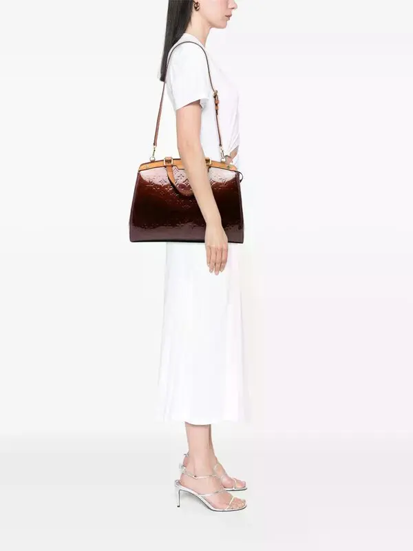 LOUIS VUITTON Monogram Vernis Brea Gm Satchel