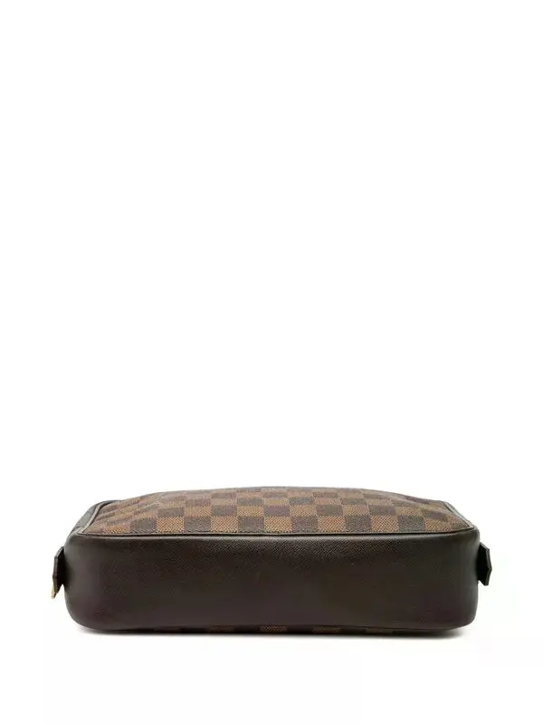 LOUIS VUITTON Damier Ebene Trouseau Toilette 25 Clutch Bag