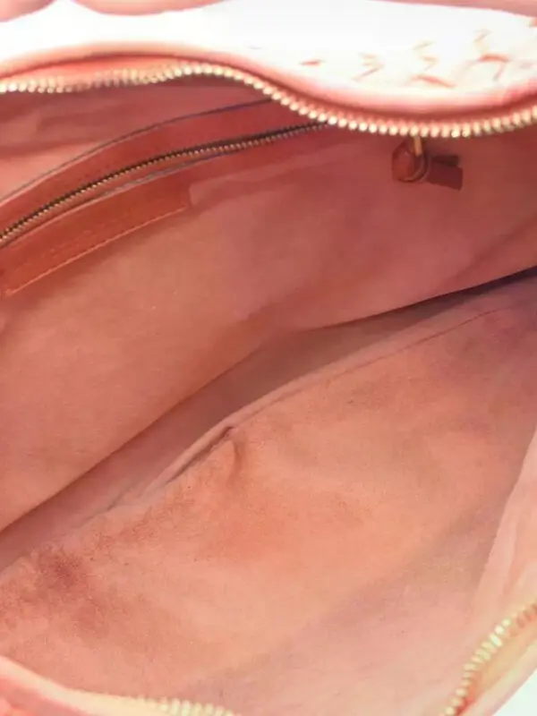 Bottega Veneta Small Nappa Intrecciato Veneta Hobo Bag - Pink