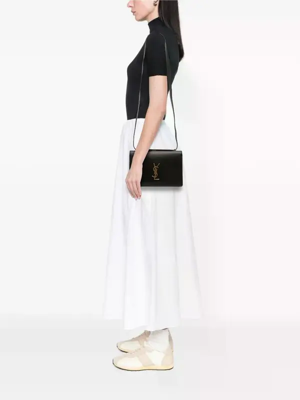 Saint Laurent Calfskin Dylan Crossbody Bag